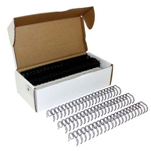 Buy Black 2:1 Pitch Twin Loop Wire