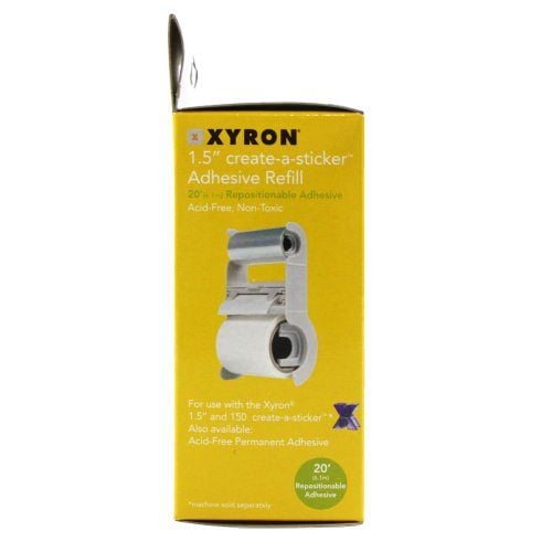 Buy Xyron Create-A-Sticker 150 Repositionable Refill Cartridge - AT156 ...
